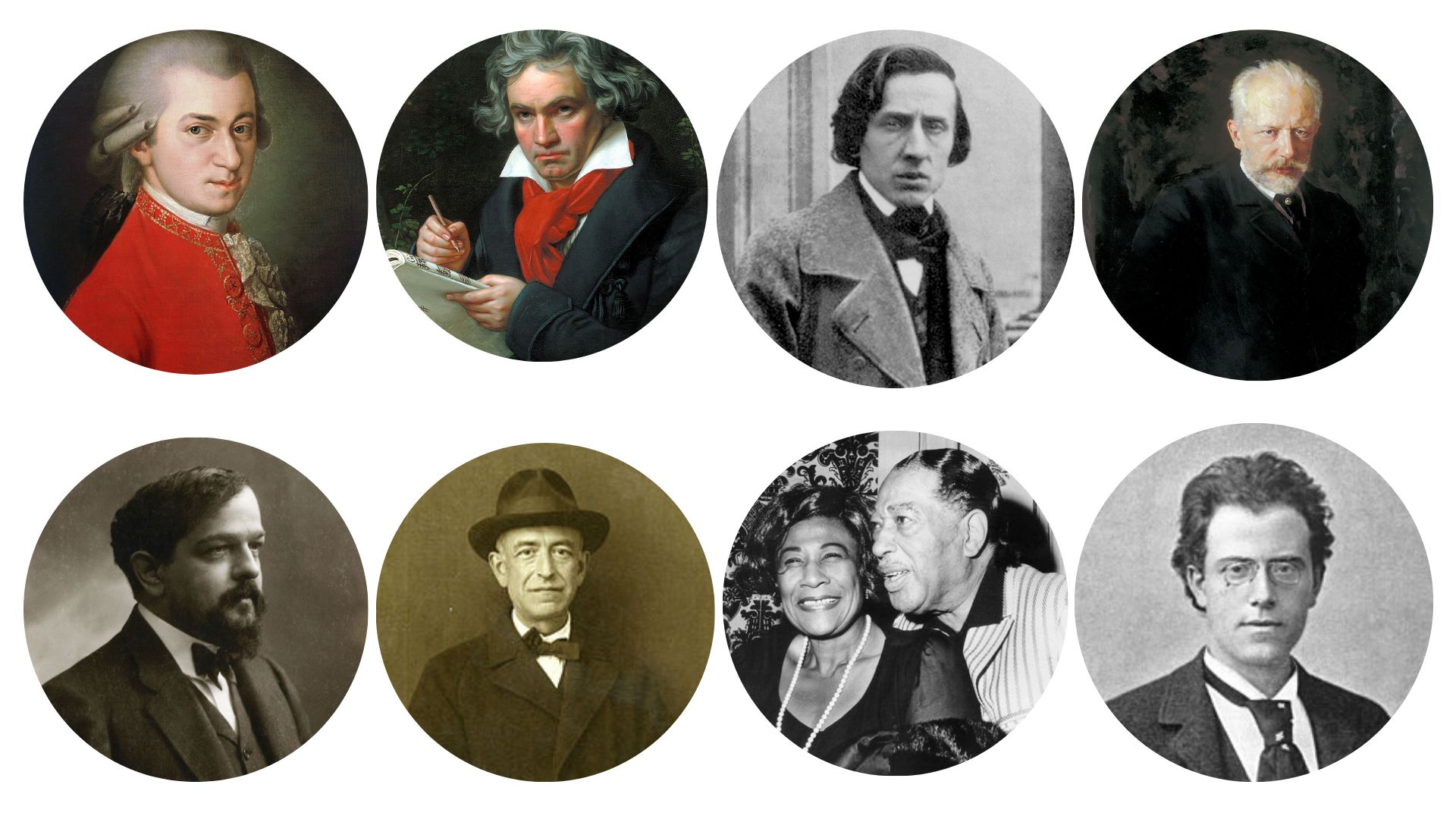 Historia Biografías Músicos Compositores: Legados sonoros